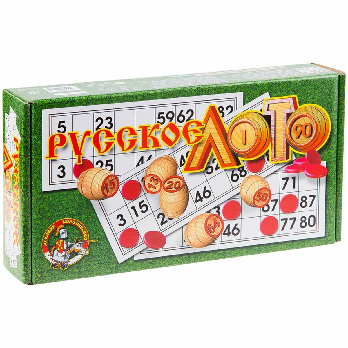 Игра настольная Лото Десятое королевство "Классическое", картонная коробка (0037)