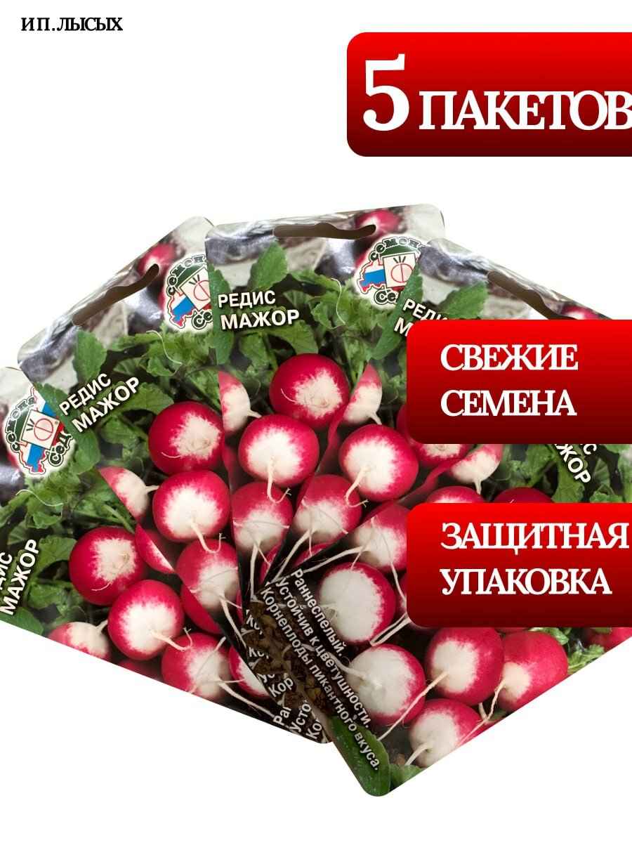 Семена Редис "Мажор"