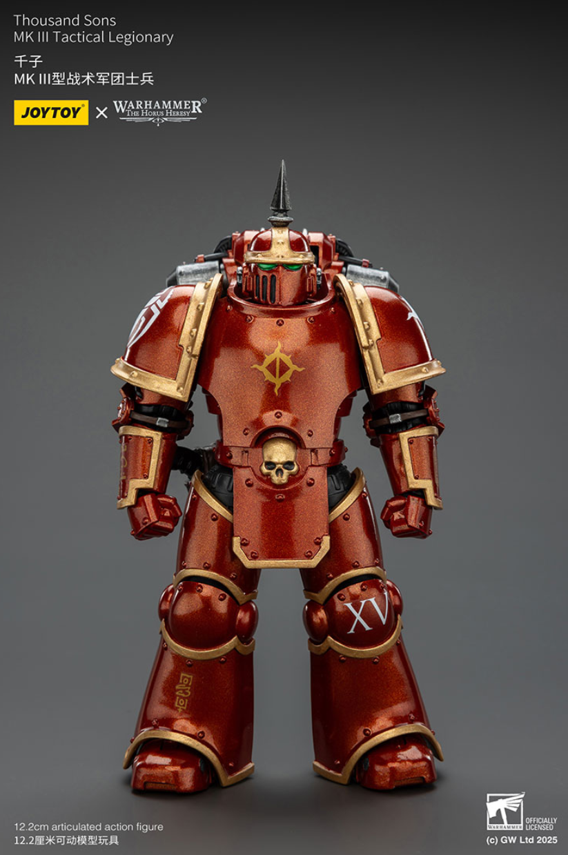 Фигурка JOYTOY Warhammer 40000 Thousand Sons MK III Tactical Legionary