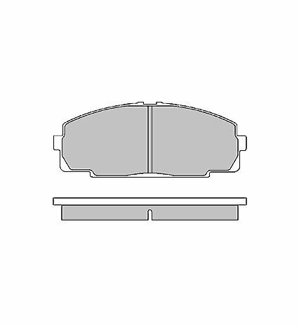 Тормозные колодки передние на Лексус IS 200, 300, Тойота Хайас