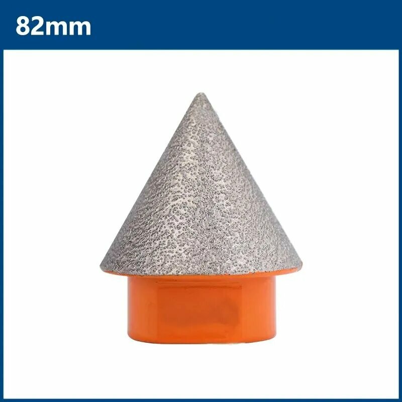 Фреза алмазная конусная по плитке 82 мм (M14),1шт