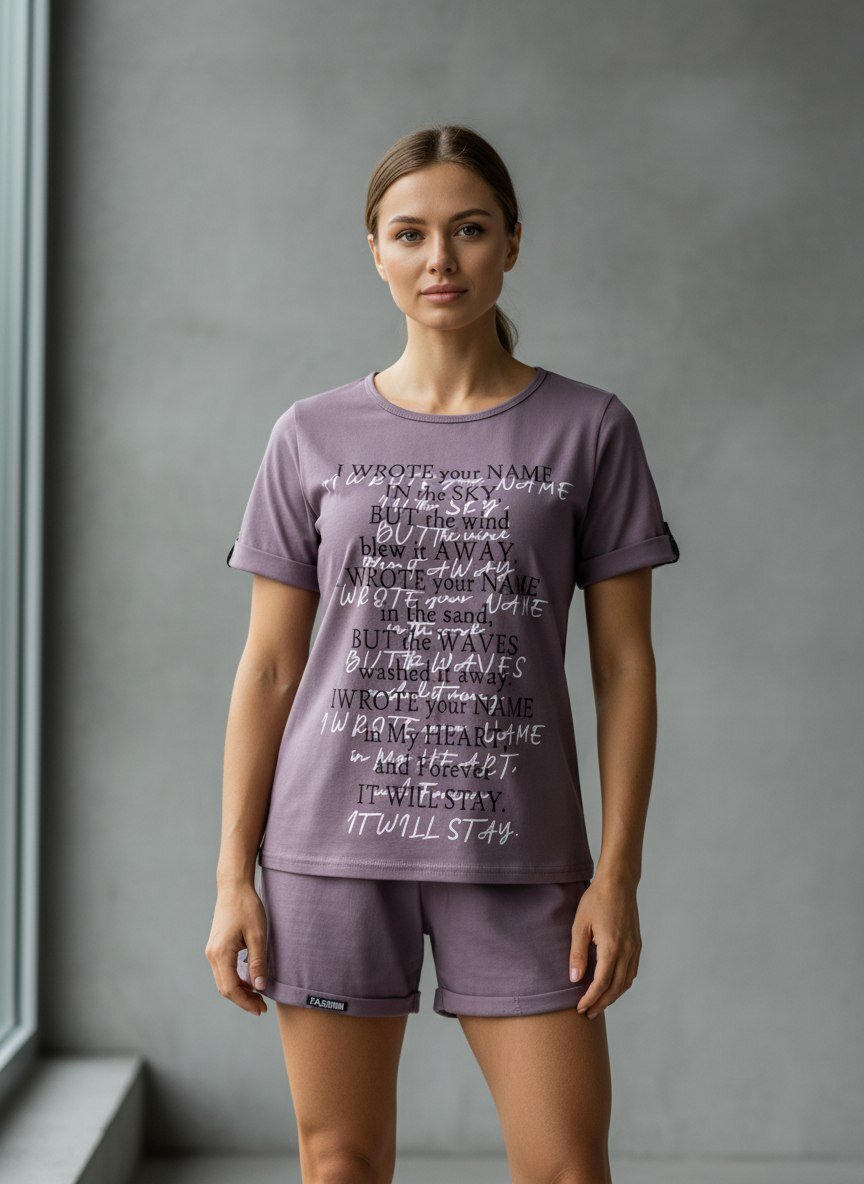 Пижама женская с шортами