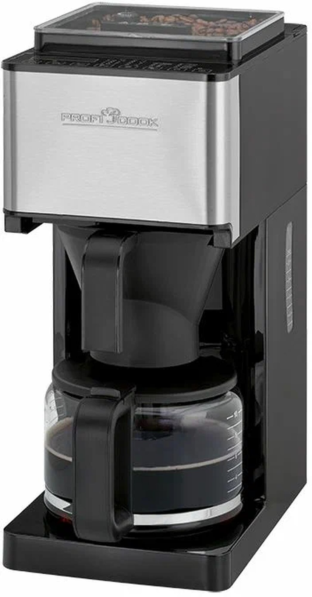 Кофеварка капельная Profi Cook PC-KA 1138 нержавеющая сталь/черный (501138)