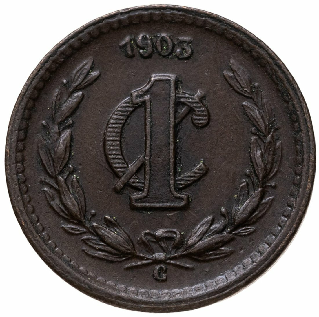Мексика 1 сентаво (centavo) 1903 C