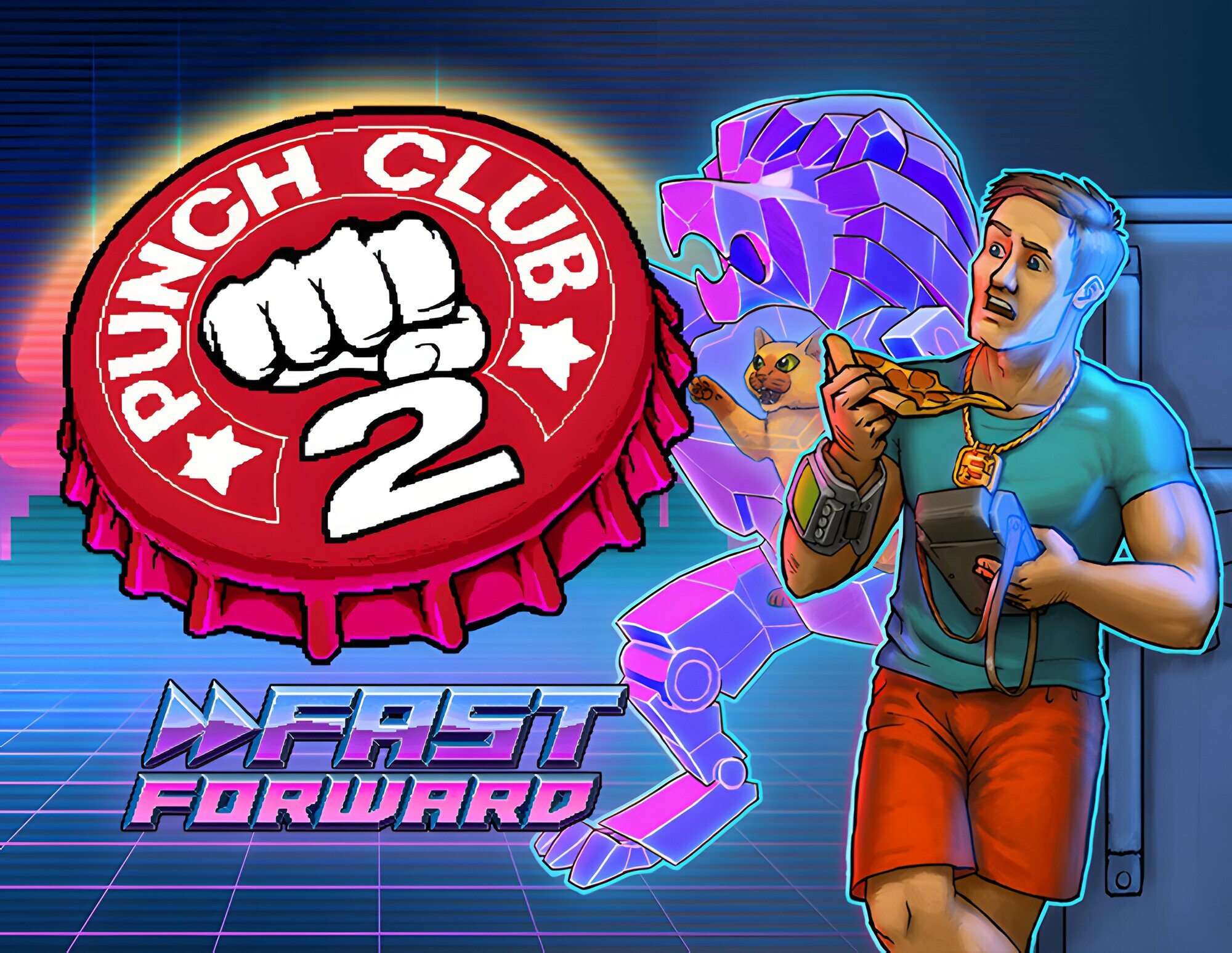 Punch Club 2: Fast Forward, tinyBuild Software, цифровая версия, Steam (Для платформы PC)