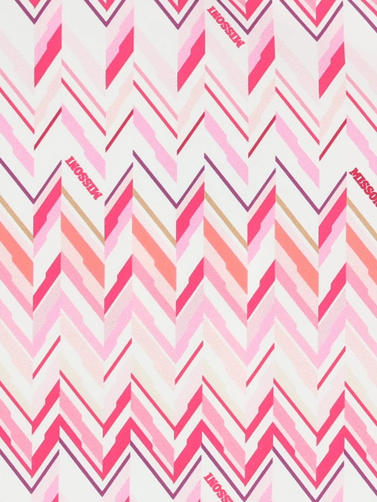 Купальник Missoni One-shoulder zigzag swimsuit, размер 10 лет, белый — фото 1