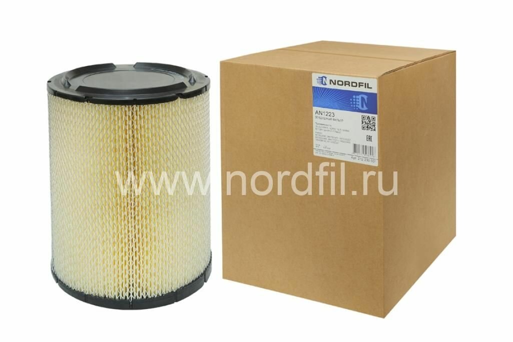 Фильтр NORDFIL AN1223 воздушный ISUZU NLR, NMR, NPR, NPS, NQR