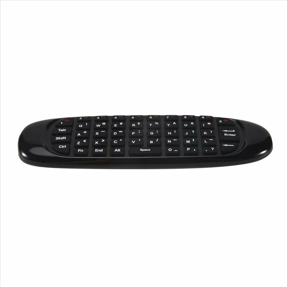 Миниатюрная аэромышь Fly Air Mouse, беспроводная клавиатура Airmouse (C120), беспроводная аэромышь для Android (черная)