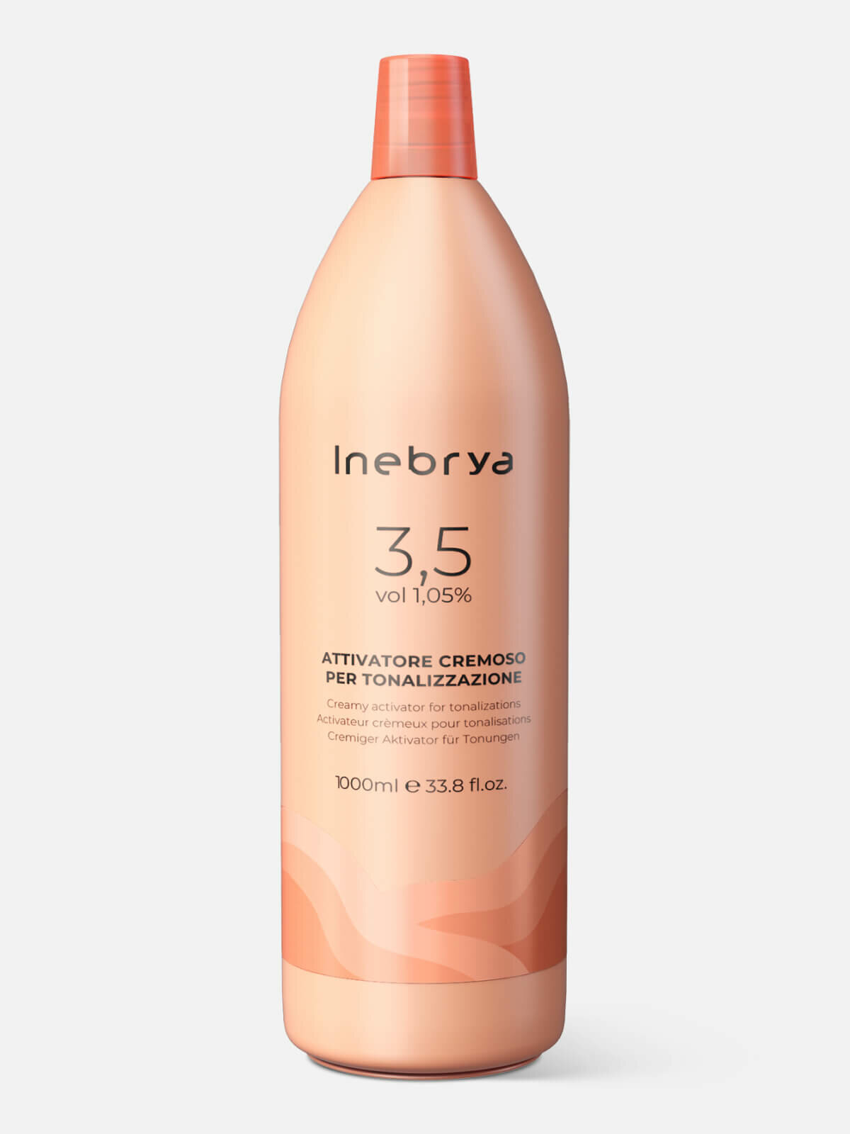 Оксид для краски 1,05% Inebrya Creamy Activator For Tonalizations (3,5 vol), 1000 мл