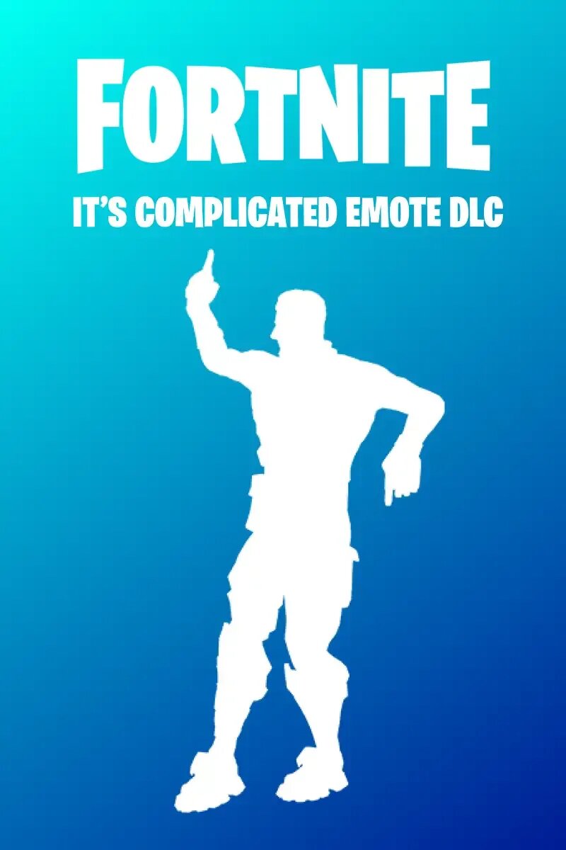 Fortnite - It's Complicated Emote DLC Epic Games Ключ • Активация Epic Games