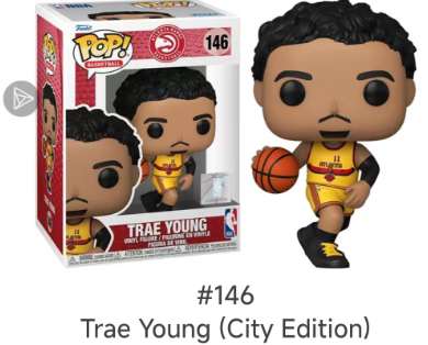 Фанко #146 Trae Young (City Edition)