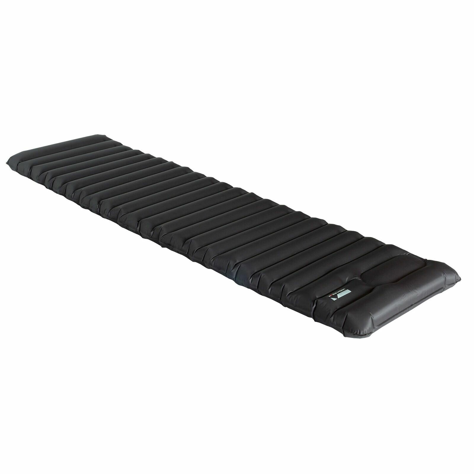 Походный матрас для взрослых High Peak Dayton 183x51x7,5см c. серый, Decathlon, Цвет: Черное
