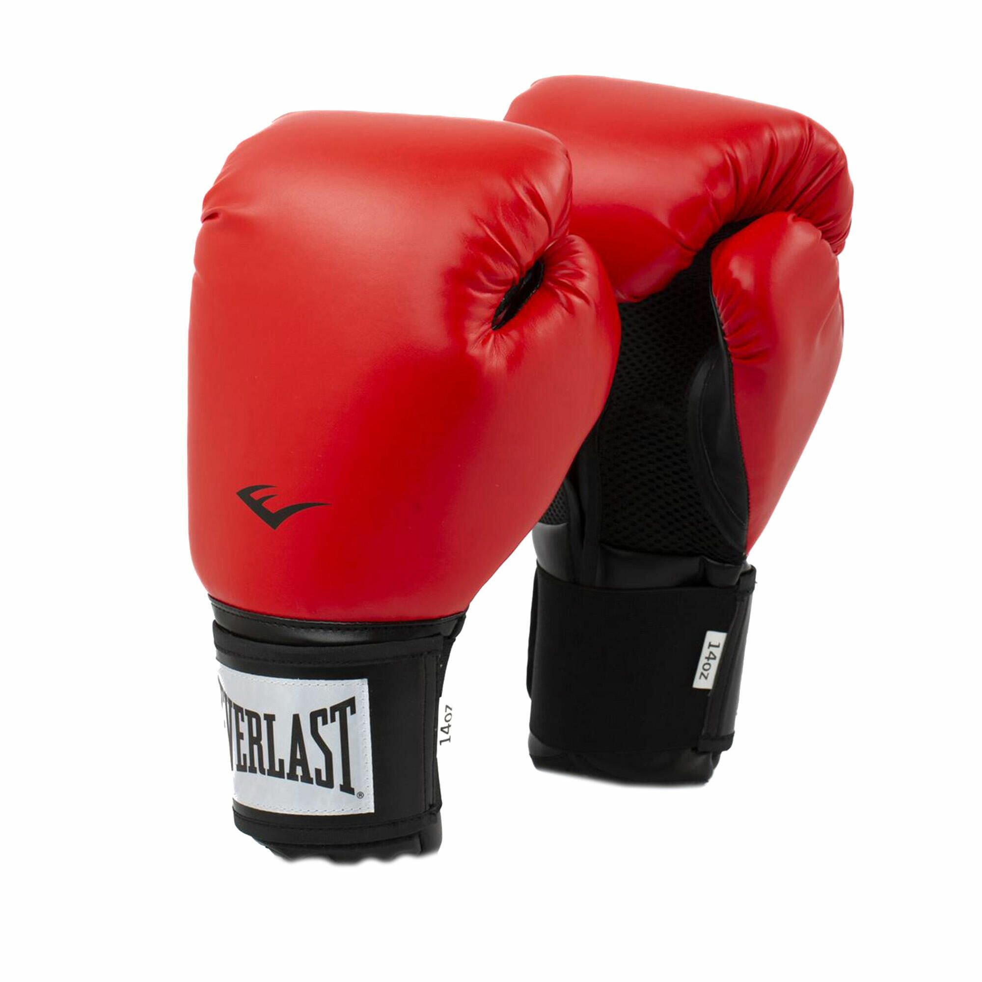 Боксерские перчатки Everlast Pro Style 2, Decathlon, Цвет: Красный, Размер: 12 унций