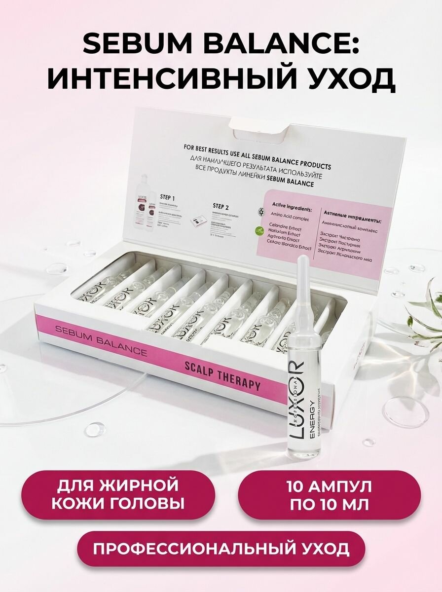 Luxor Professional Лосьон для жирной кожи головы