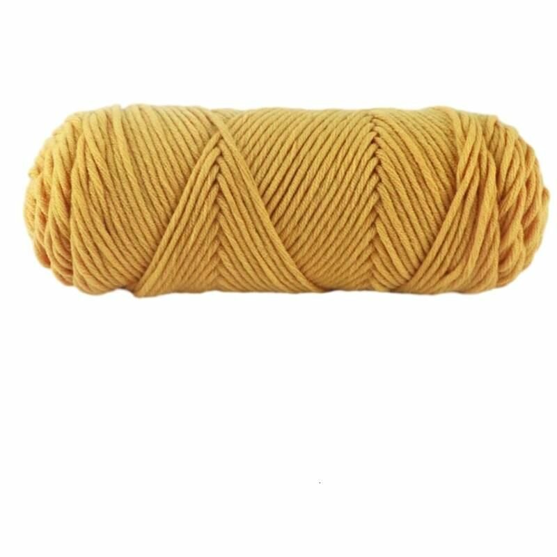 Пряжа из шелка, молочного хлопка и шерсти, 20 кусочков имбиря