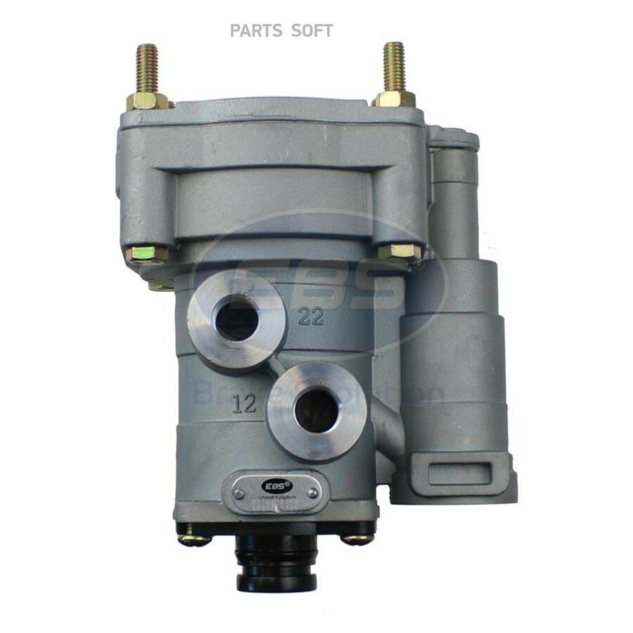 Кран управления тормозами прицепа 8 бар MAN MB Iveco от официального дистрибьютора, EBS, артикул 27015002