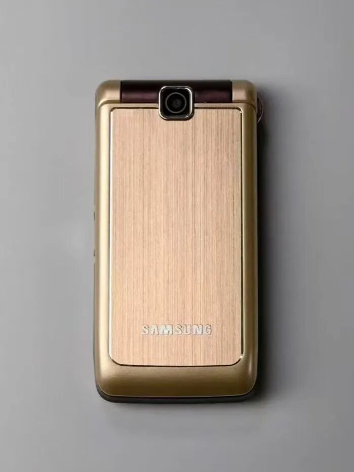 Samsung S3600 золотой раскладушка 2G телефон для пожилых людей с кнопками, 128MB RAM
