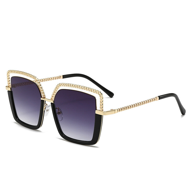 Style Очки Пилот Металл UV Защита Унисекс Стиль