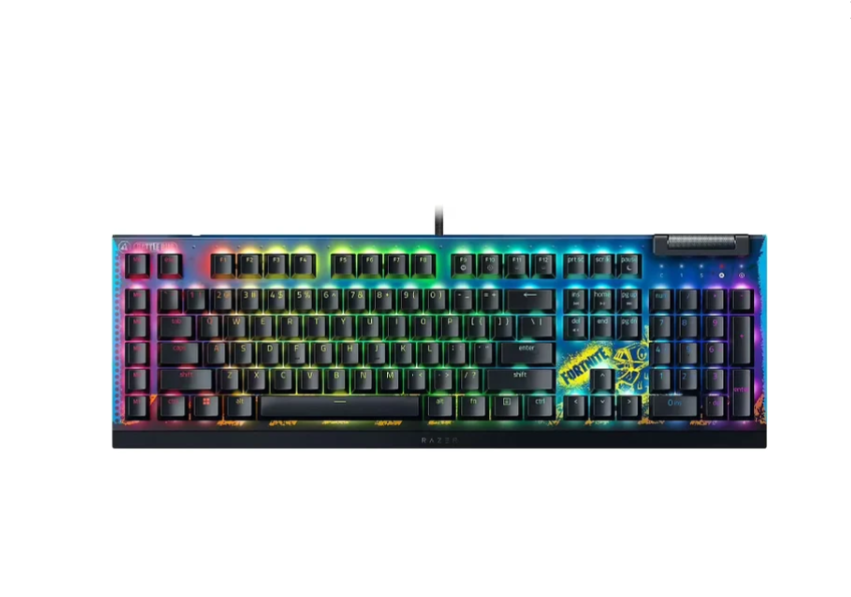 Клавиатура Razer BlackWidow V4 X (Yellow Switch) - Fortnite Ed. (нет кириллицы) (RZ03-04703600-R3M1)