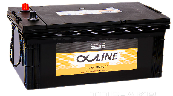 Аккумулятор AlphaLINE Super Dynamic 245H52R оп 220Ач 1400А 509х274х238 конус без борта [Н52] 509x274x238