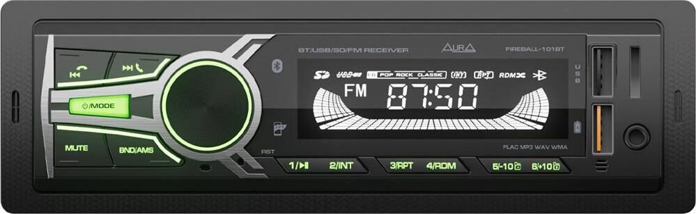 Автомагнитола FIREBALL-101BT USB/SD ресивер