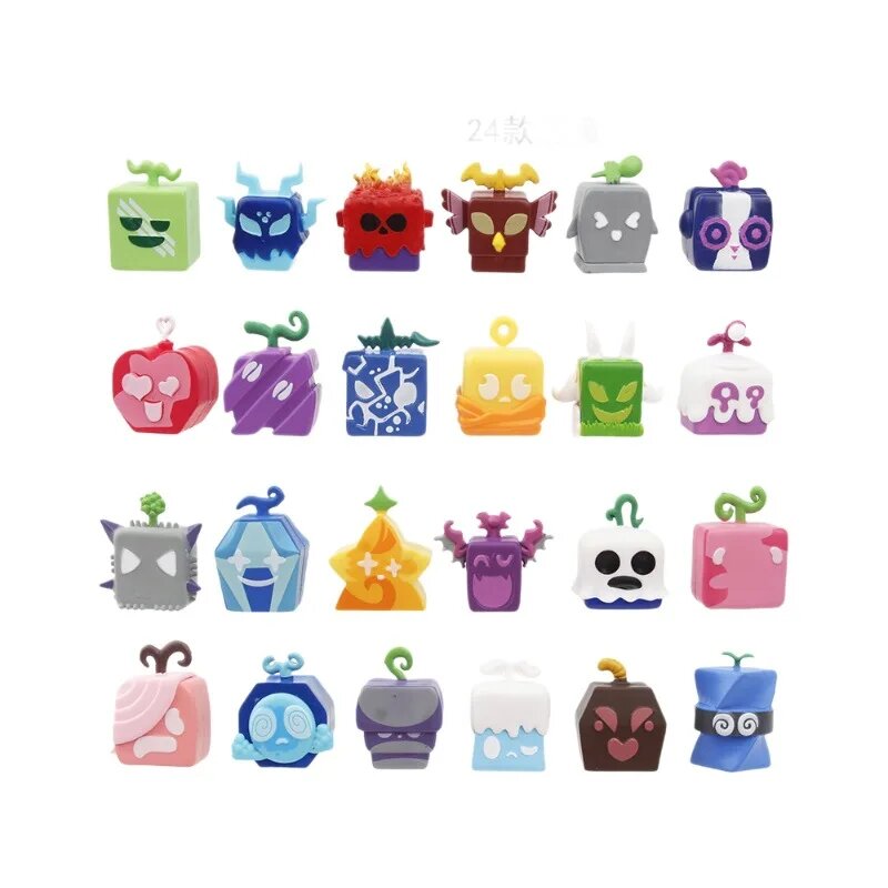 Фигурки Blox Fruits Game Bandai, 24pcs