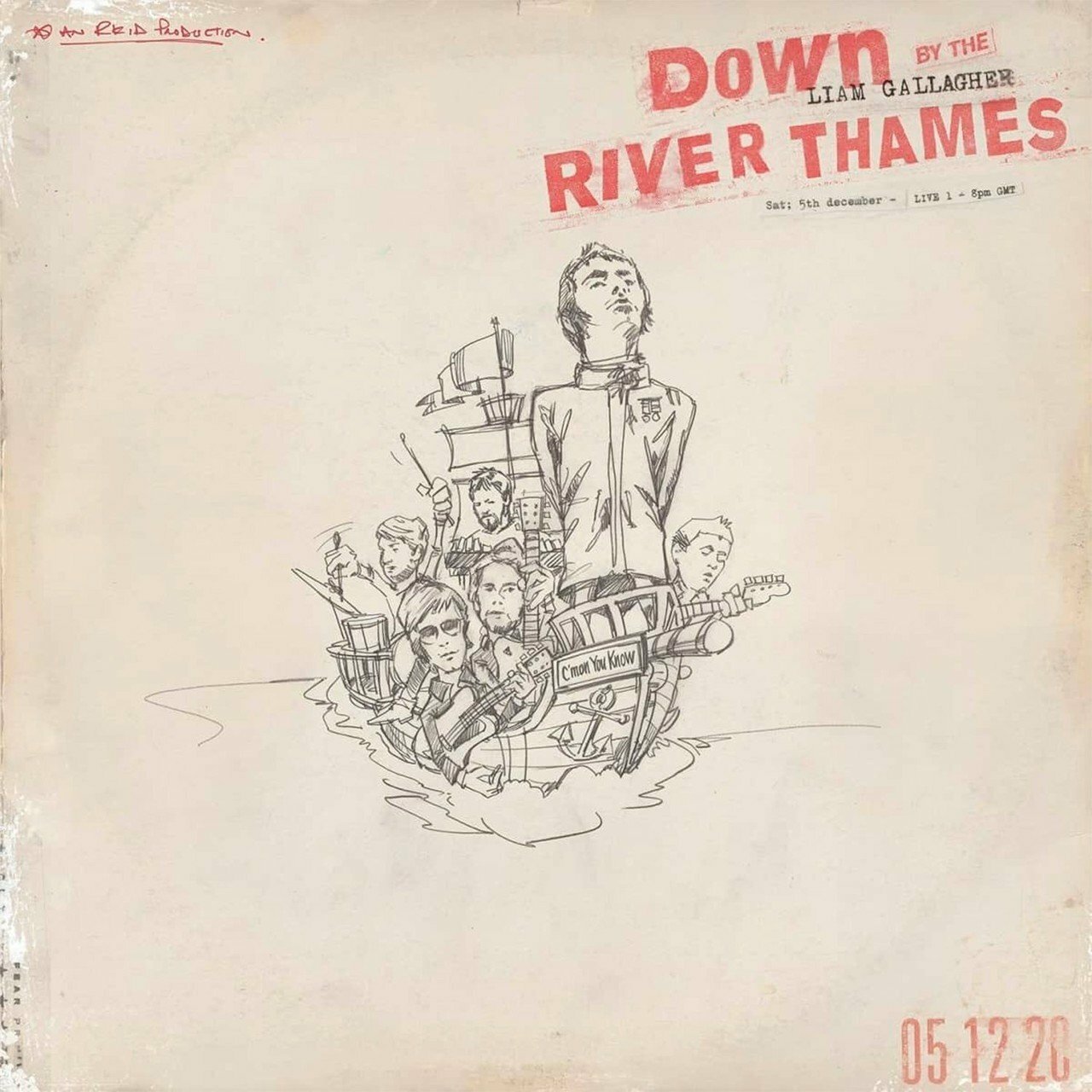 LIAM GALLAGHER Down By The River Thames (2LP)