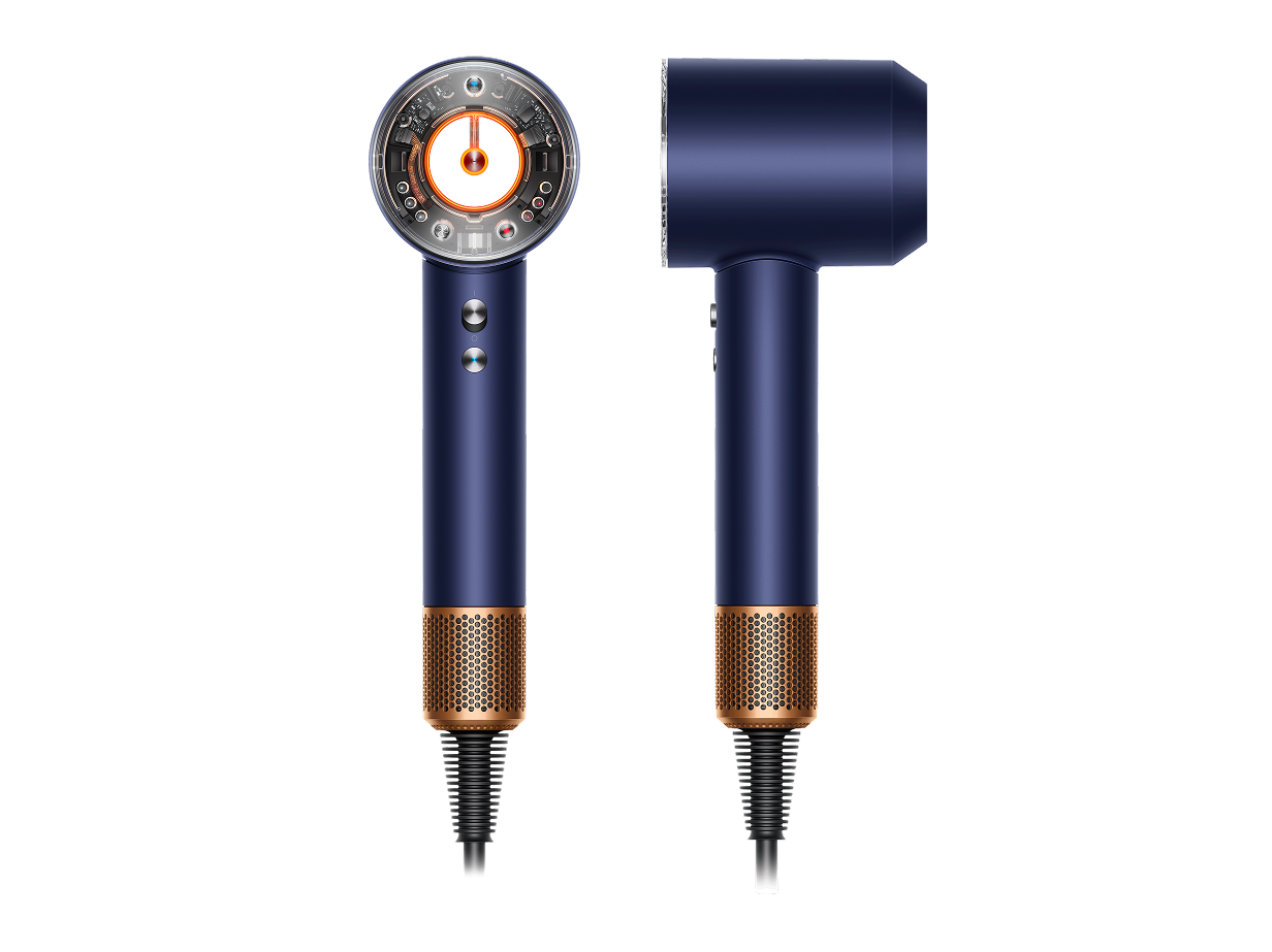 Фен Dyson Supersonic Nural HD16 (Prussian Blue/Rich Copper), Без кейса HK + переходник