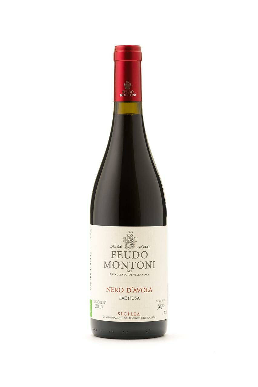 Вино Феудо Монтони Неро Д'авола Ланьюза, DOC, красное, сухое, 0.75л