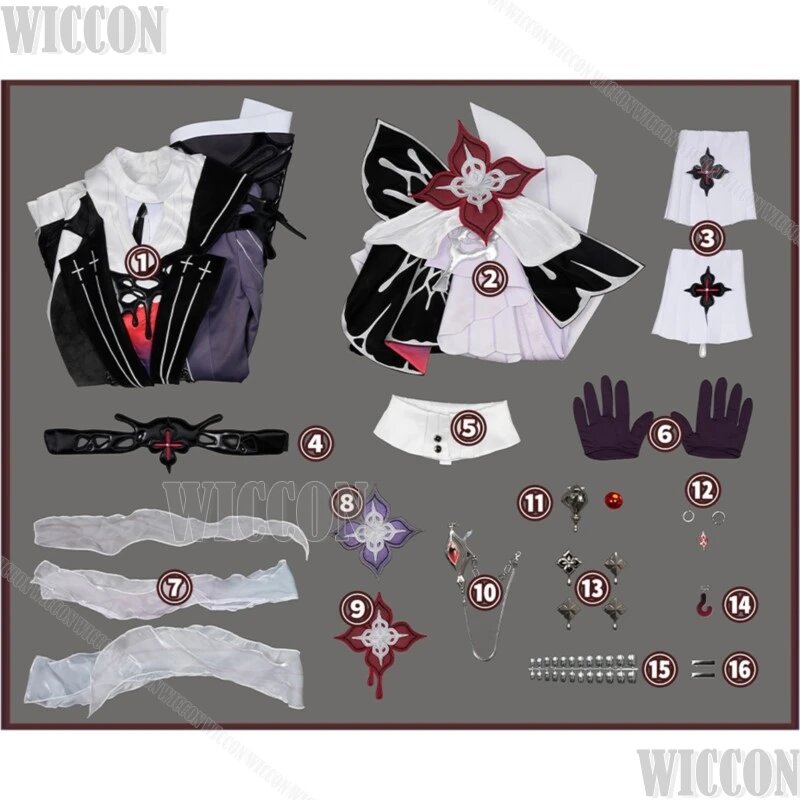 Косплей костюм Month of Evernight XL, Suit