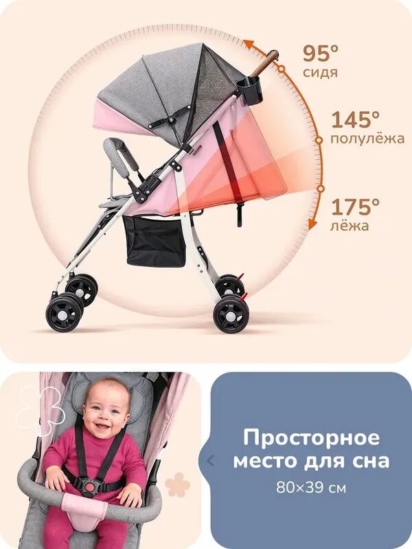 Коляска прогулочная — фото 1