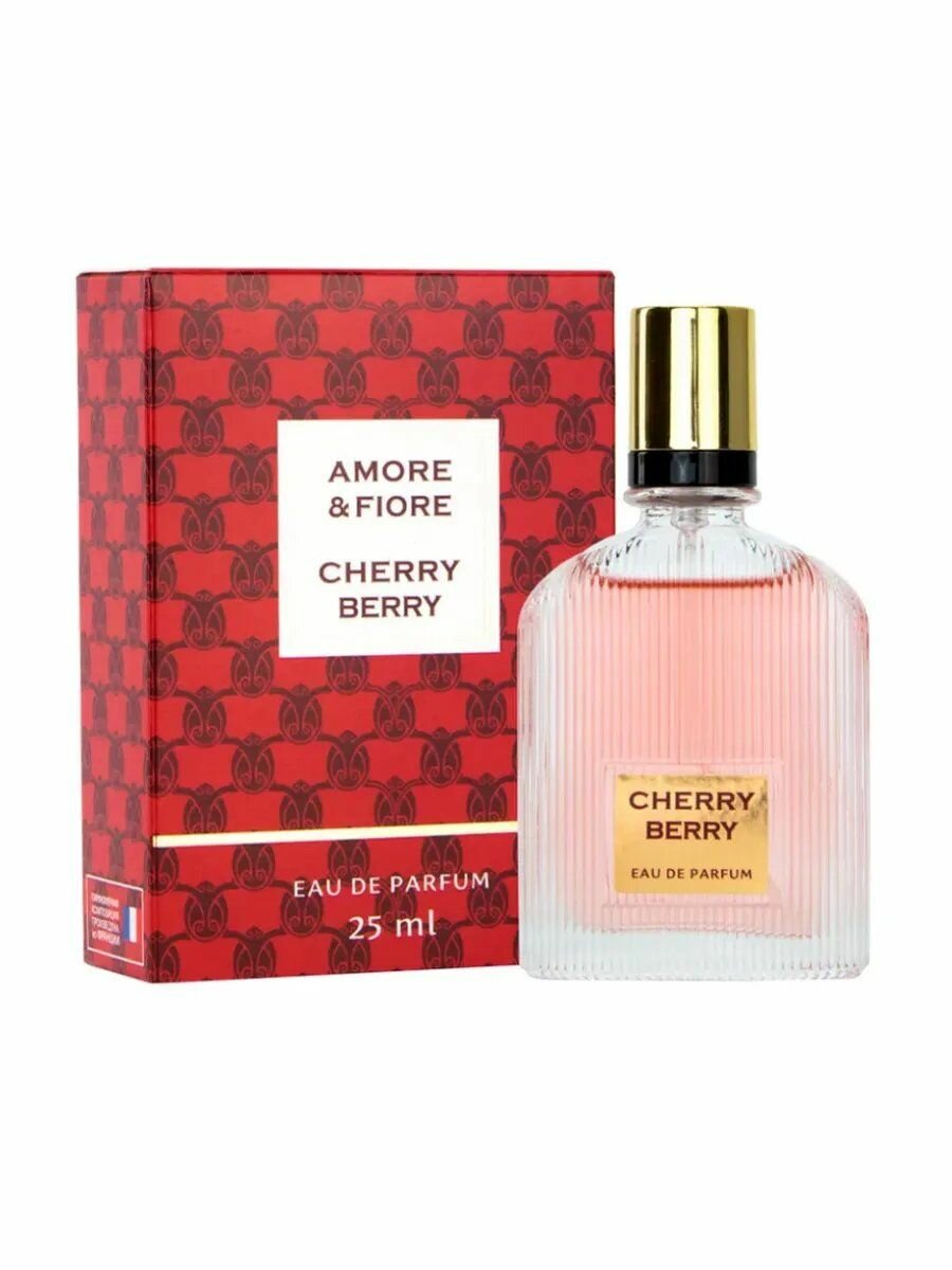 Парфюмерная вода Delta Parfum amore&fiore CHERRY BERRY 25ml (аромат TF Lost Cherry) для женщин