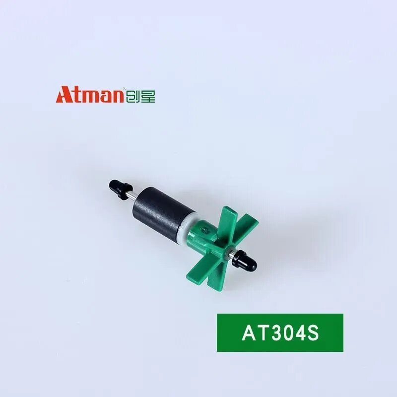 Atman ротор с осью для фильтров: AT-304S Принадлежности для аквариума Импеллер фильтра