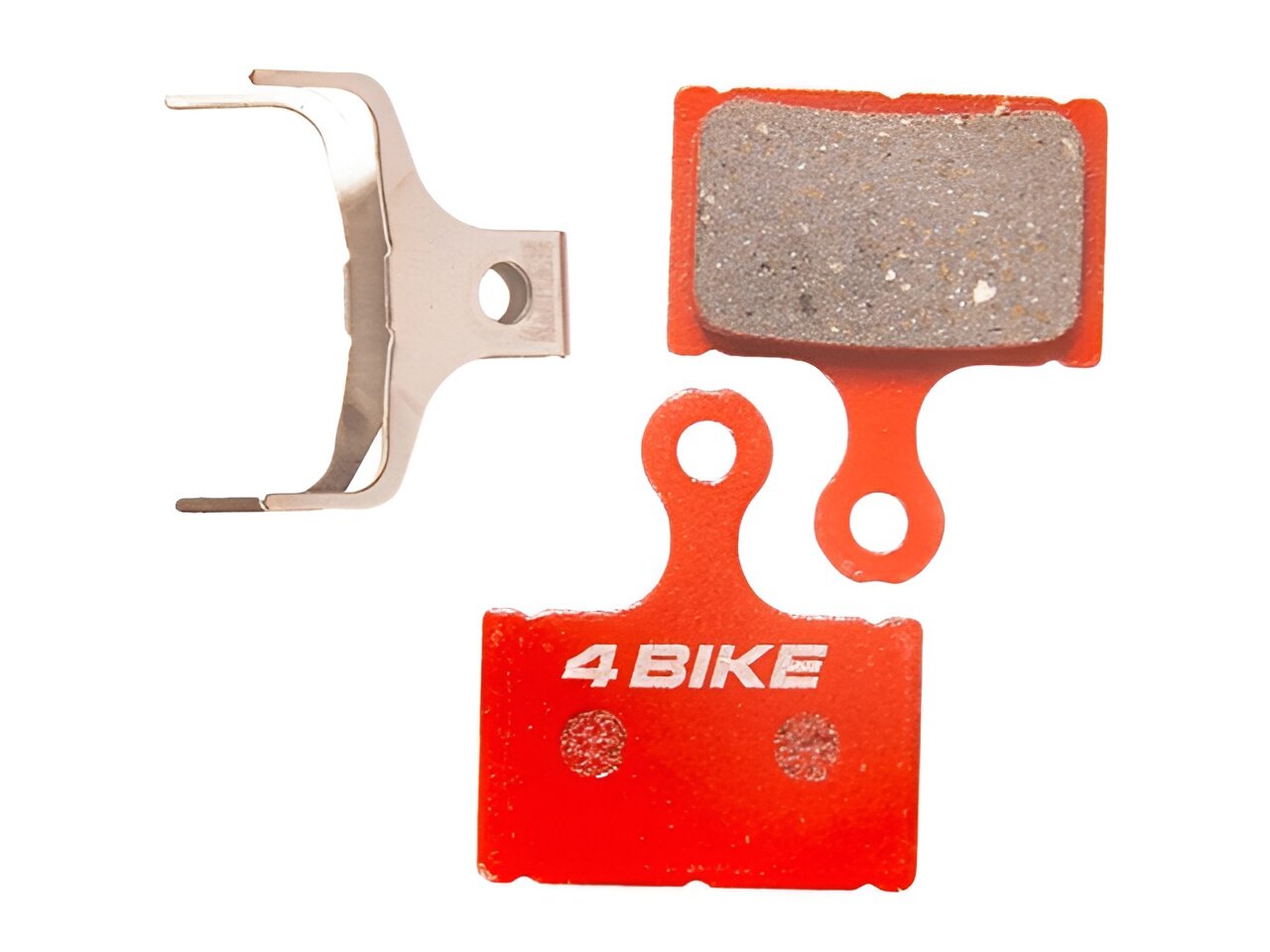 Колодки для дисковых тормозов 4BIKE AD 0107 OR, компаунд Organic для Shimano, Tektro, TRP