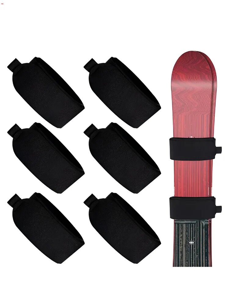 Набор креплений для лыжных досок - черный, черный, Аксессуары для лыж и сноубордов