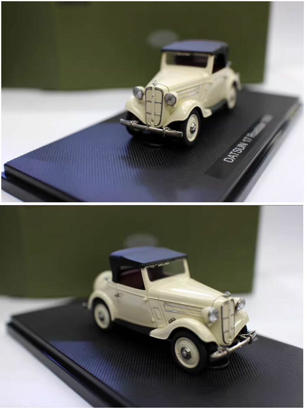Легкосплавный автомобиль модели EBBRO 1/43 Datsun 17 Roadstar 1938