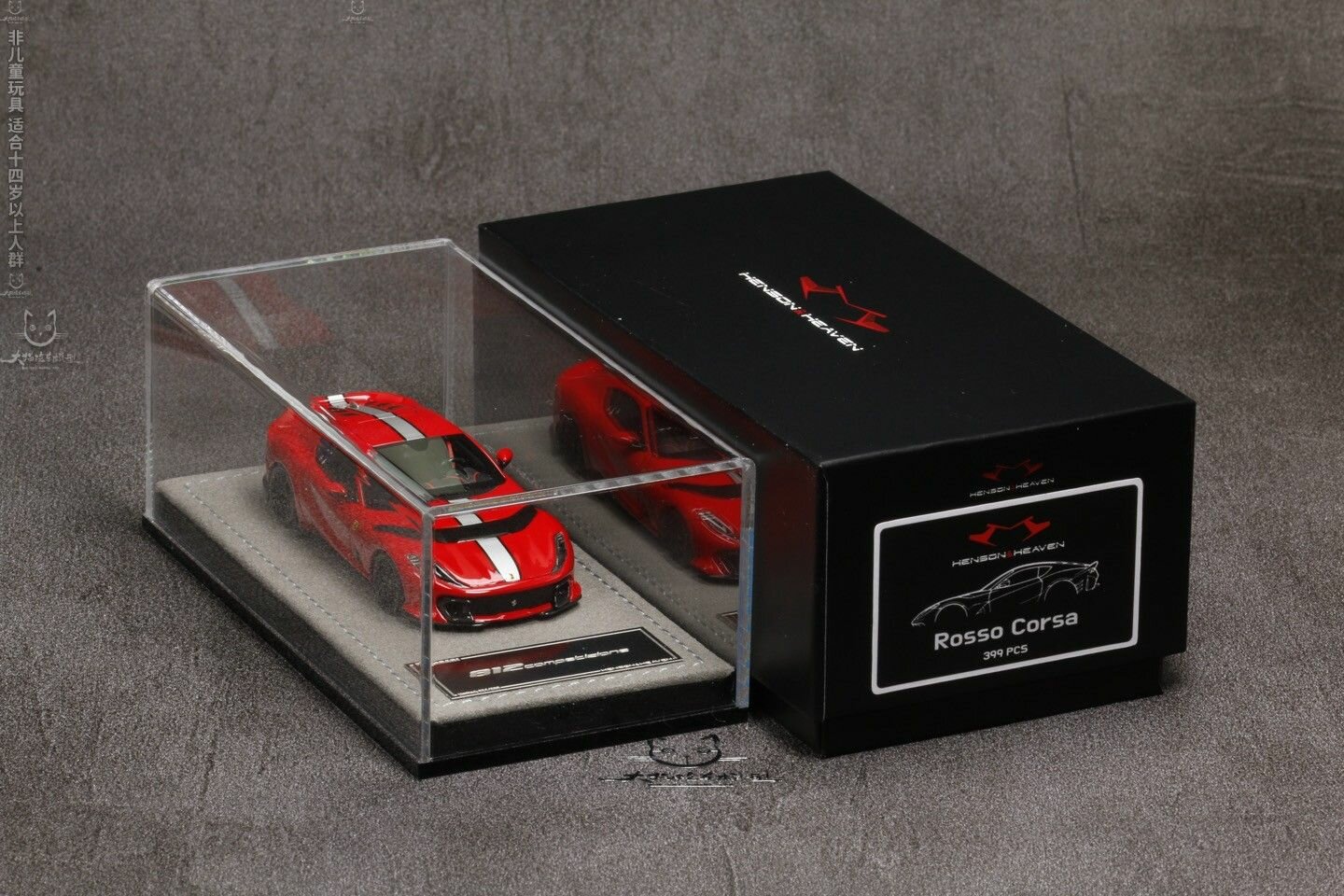 Машинка HH Model 1:64 Порше 812Competizione Модель из смолы