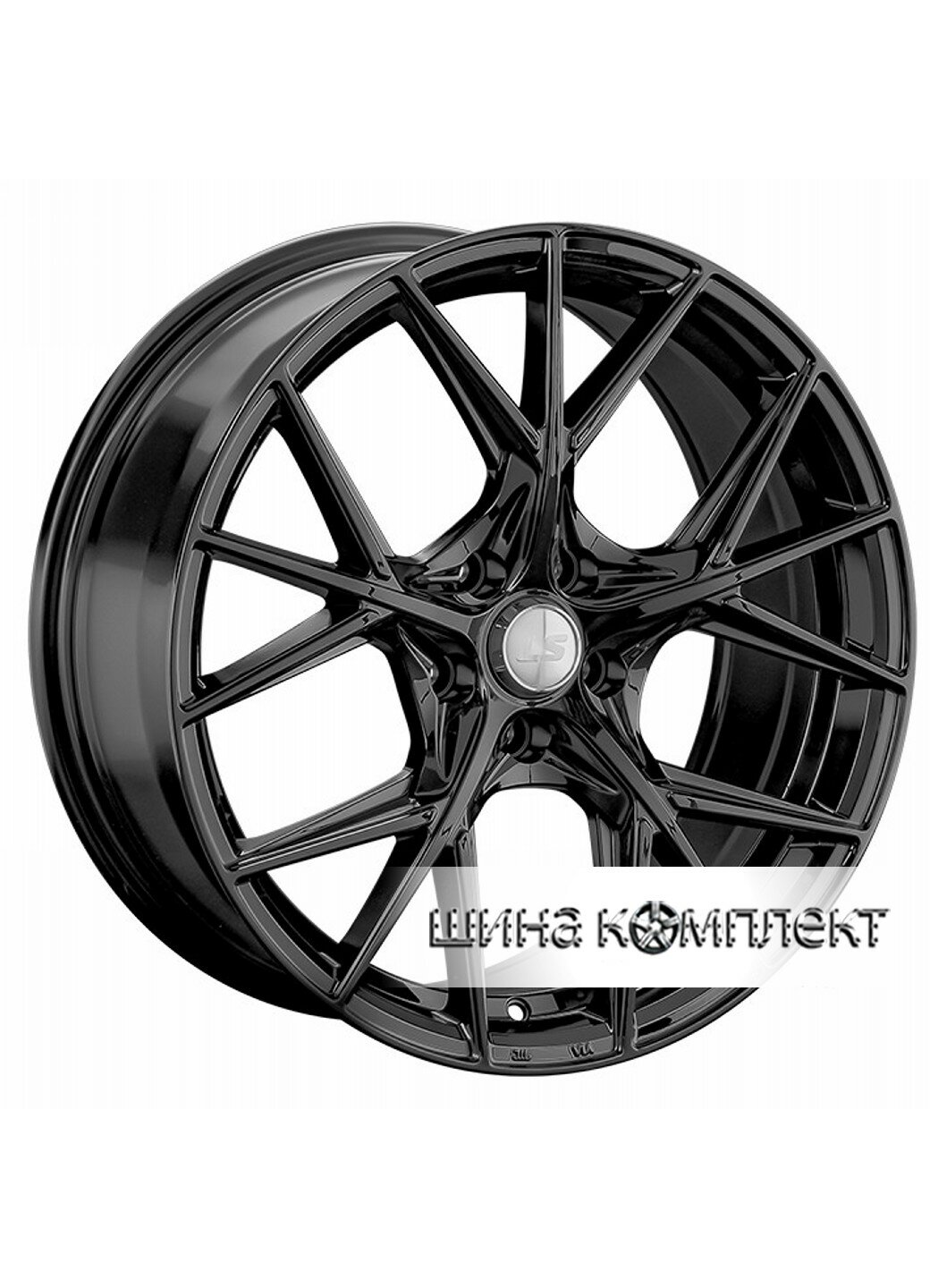 Колесный диск LS 1365 7x16 4x98 ET28 58,6 BK литой для автомобиля