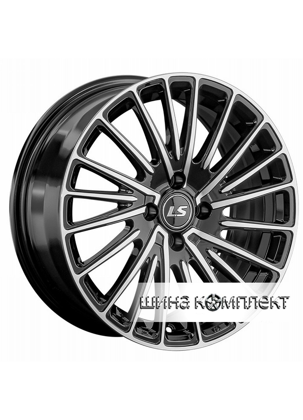 Колесный диск LS 1356 7x16 4x98 ET28 58,6 BKF литой для автомобиля
