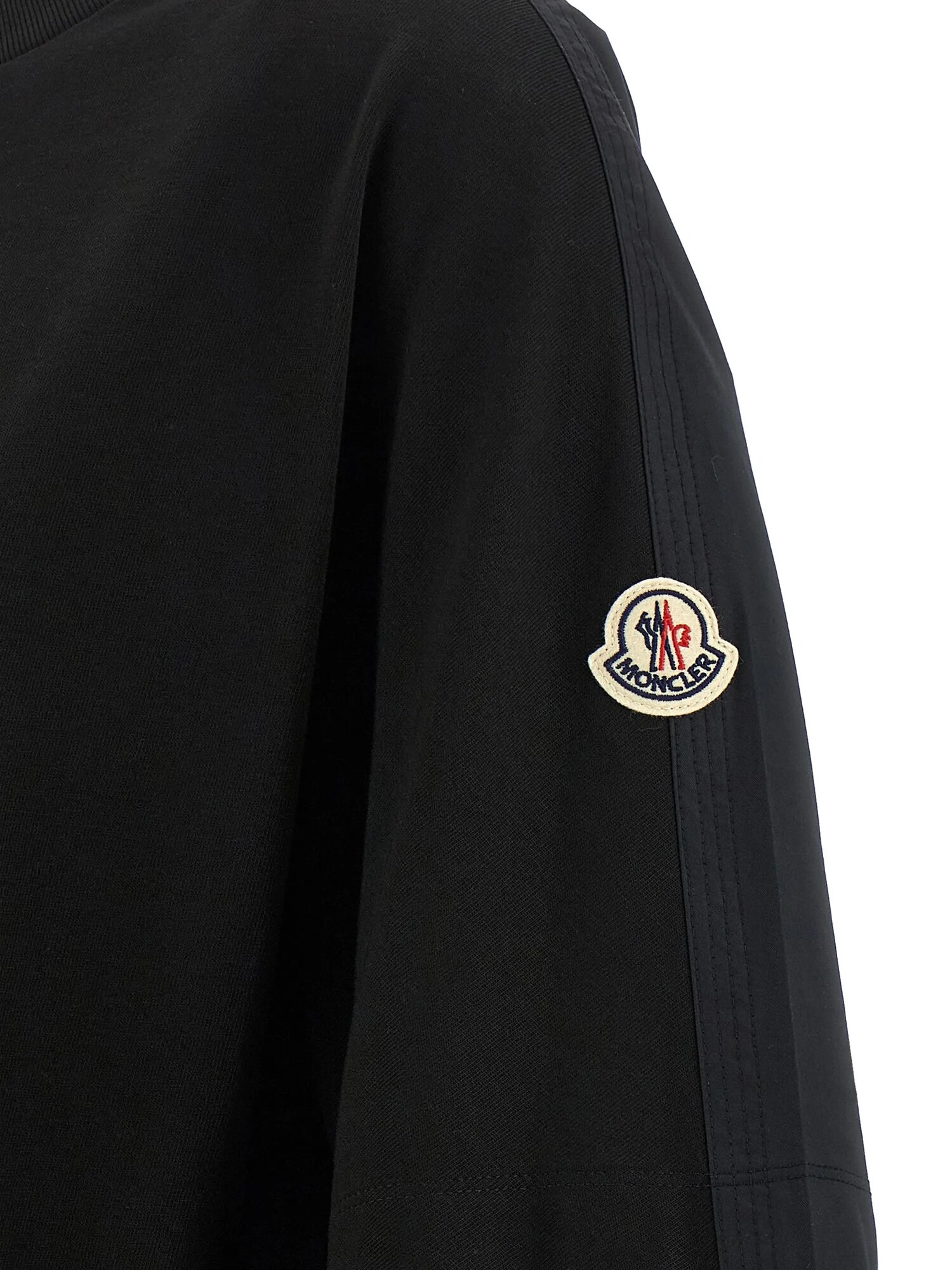 Платье Moncler Belted mini dress, размер XS, черный — фото 1