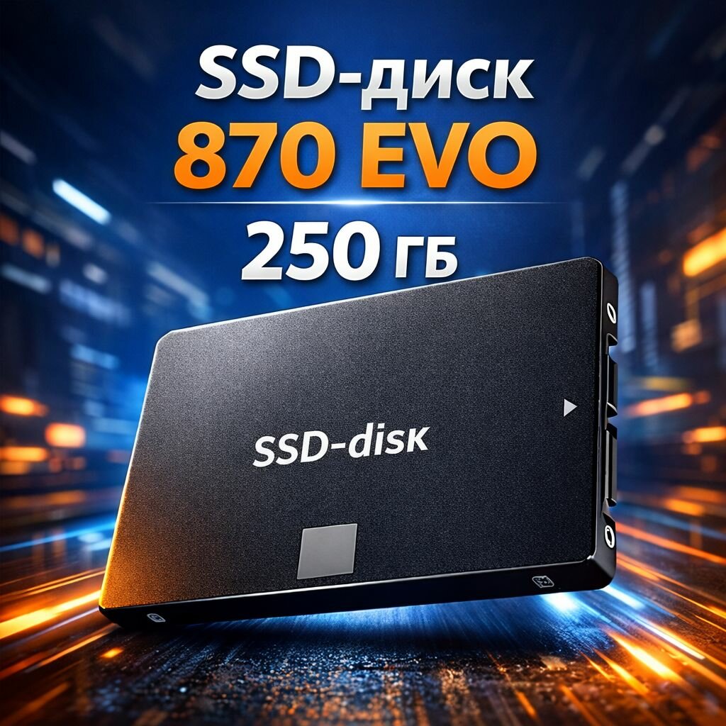 Жесткий диск SSD 870 250GB SATA III 2.5