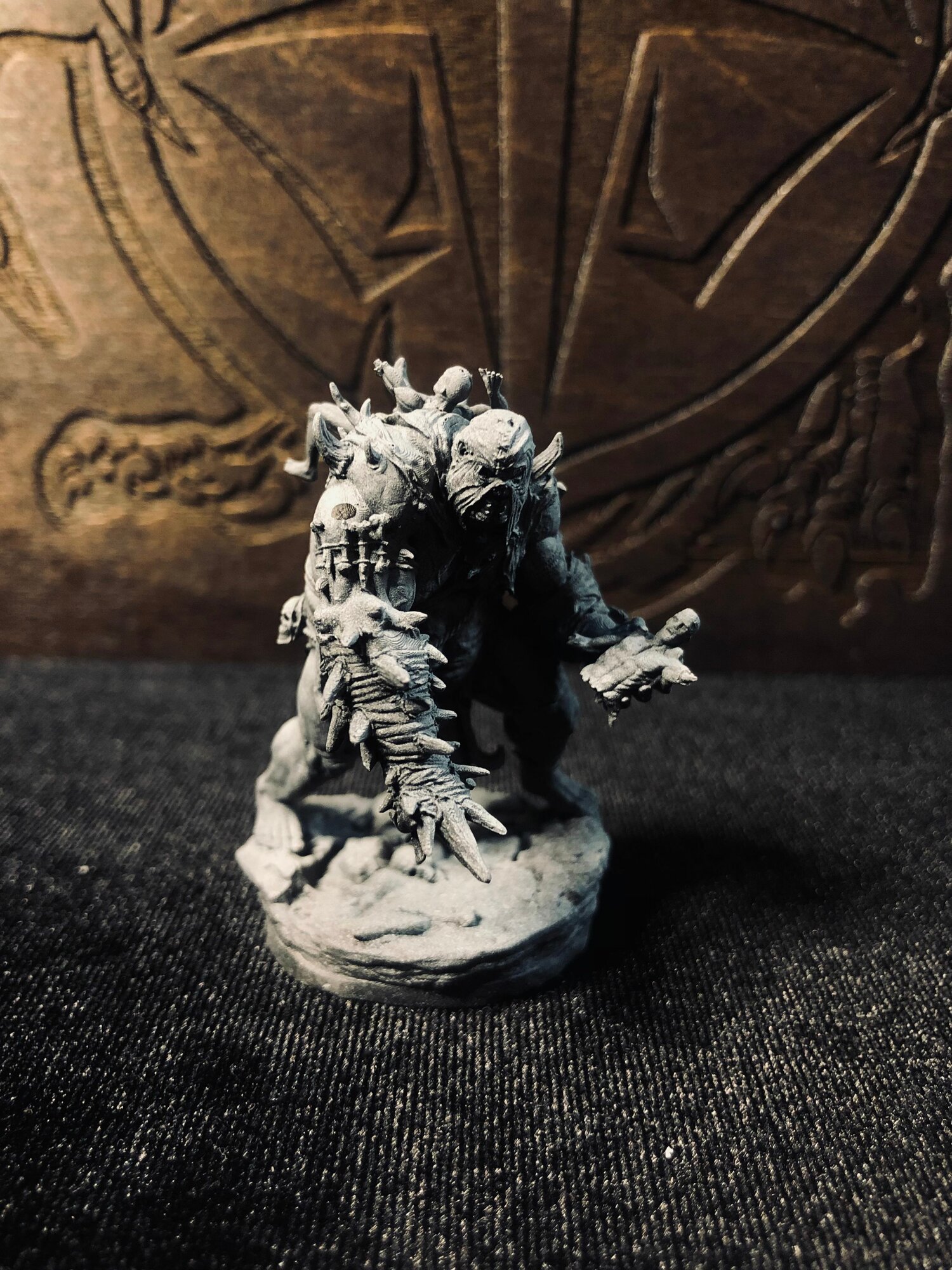 Злобный каратель 1 - Миниатюра для настольных игр DnD, ДнД, Dungeons & Dragons, Pathfinder.