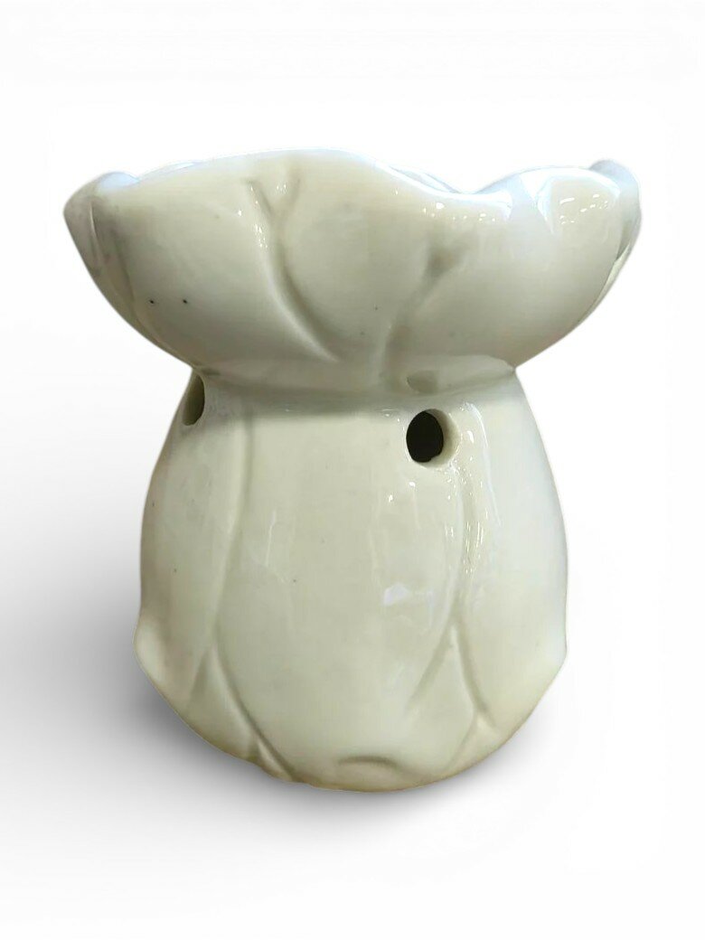 Аромалампа ветви N315-42 белая (керамика, 8 см.), 1 шт.