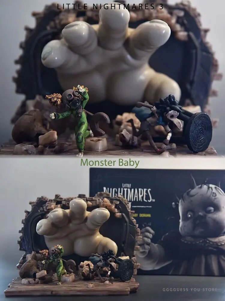 Игровая фигура Little Nightmares 3 Monster Baby 13cm из ABS пластика, коллекционная