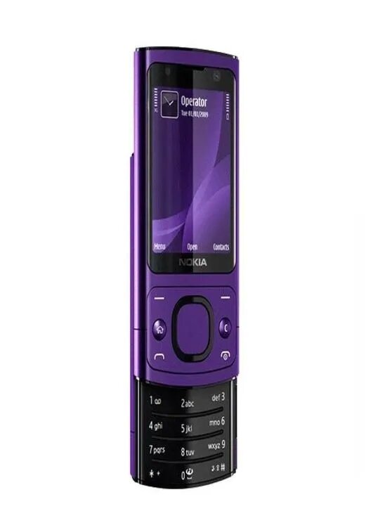 Nokia 6700s Purple - Мобильный телефон (слайдер), для звонков и простого общения, 3G