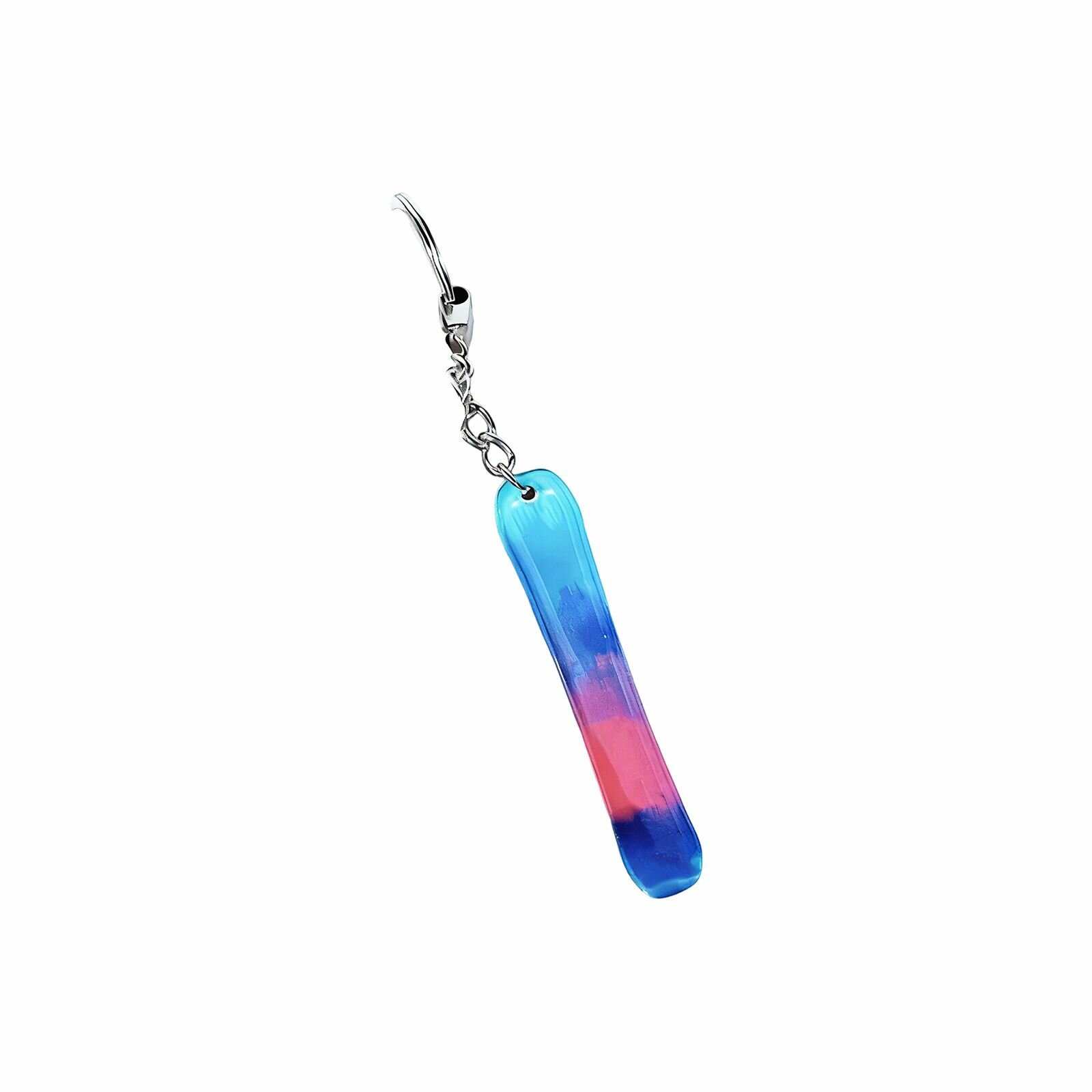 Компактный брелок для ключей в виде сноуборда