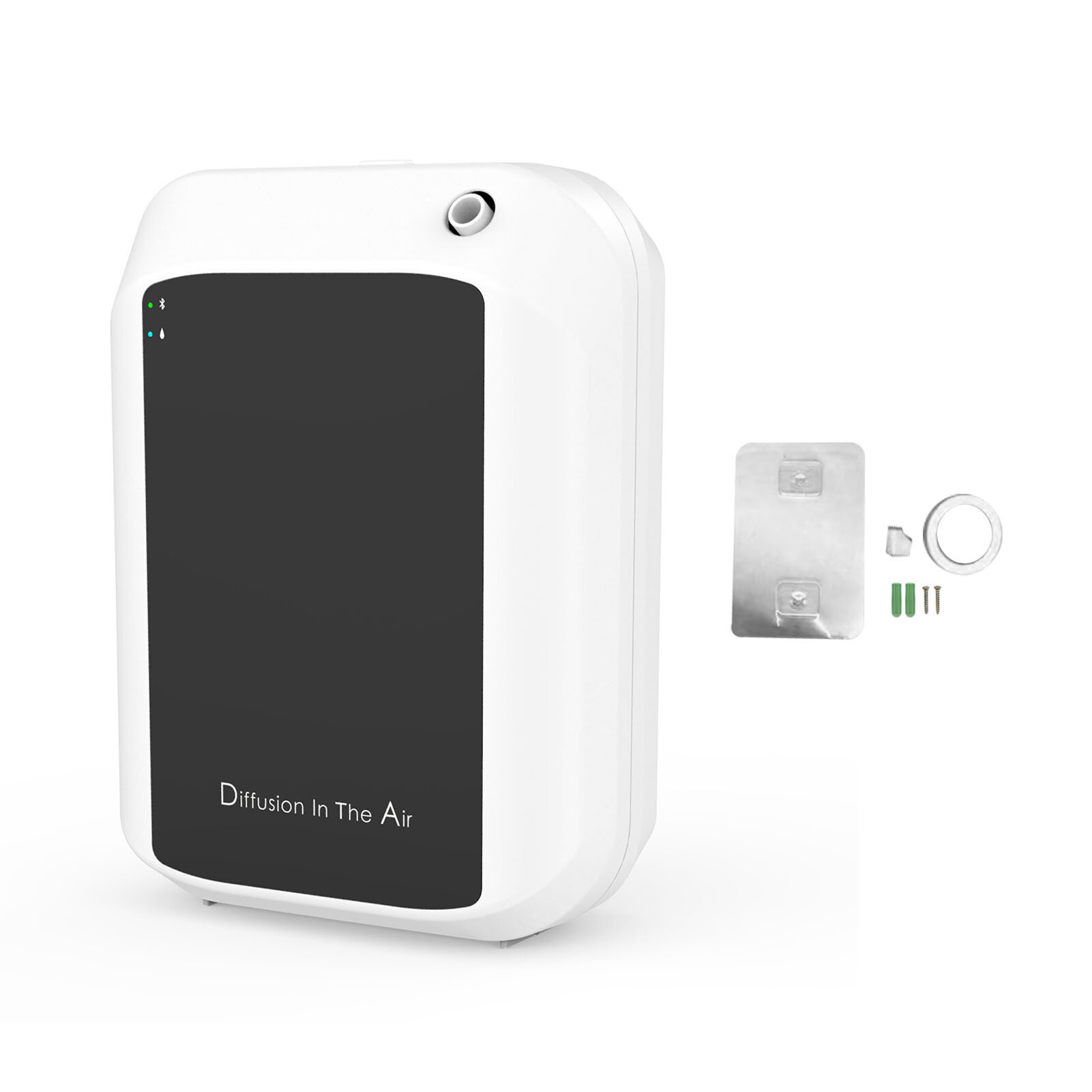Bluetooth Smart Scent Air Machine 150 мл Ароматерапевтический Диффузор Эфирное Масло APP Control Настенный Монтаж для Спа Отеля Черный и Белый