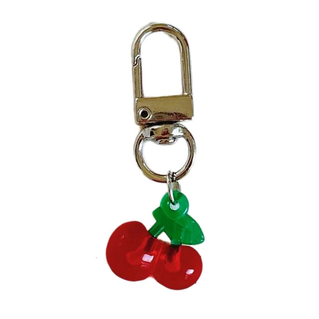 Брелок-подвеска «Вишни», красный