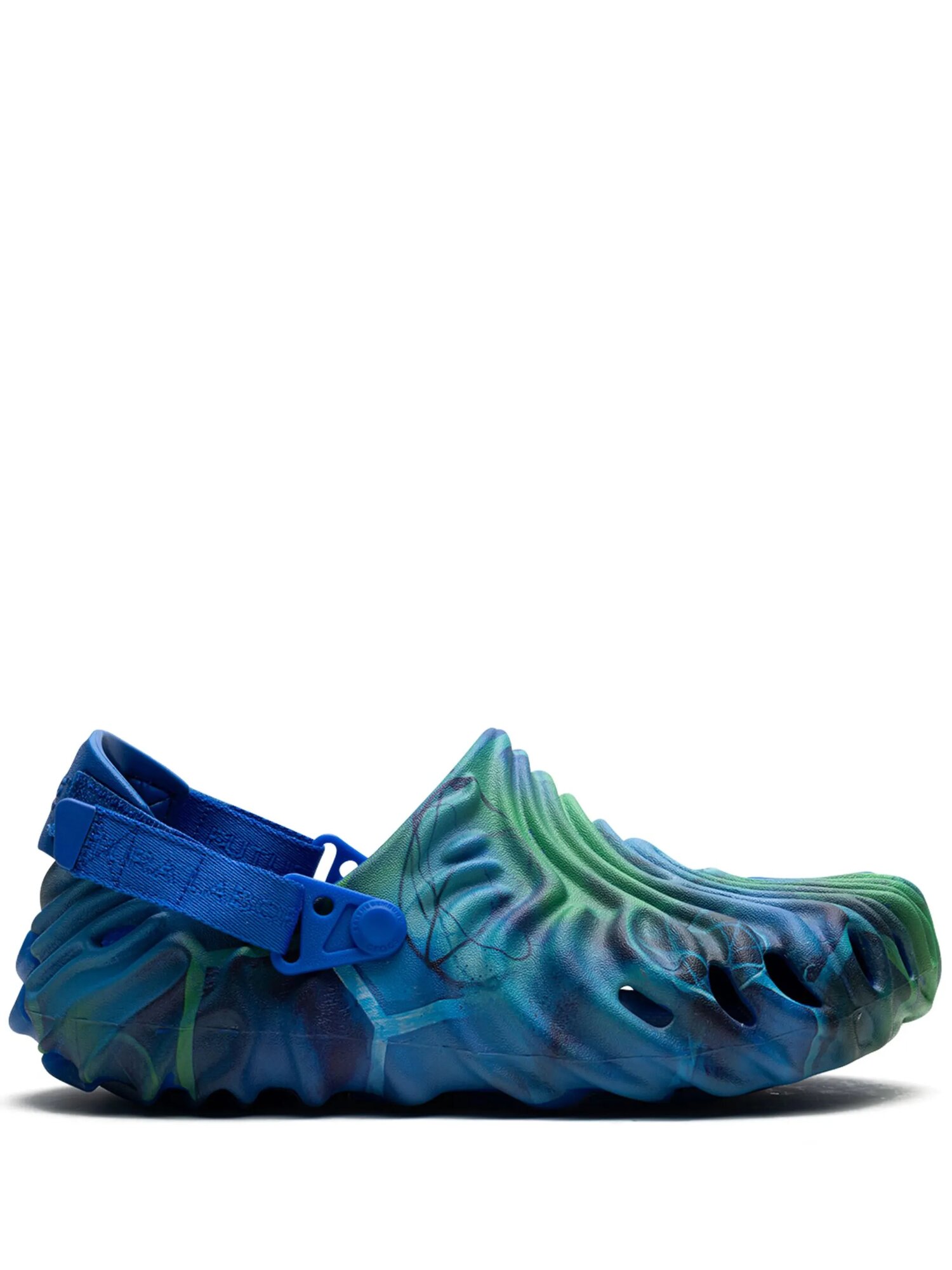 Шлёпанцы Crocs x Futura x Salehe Bembury Pollex 'Blue'
