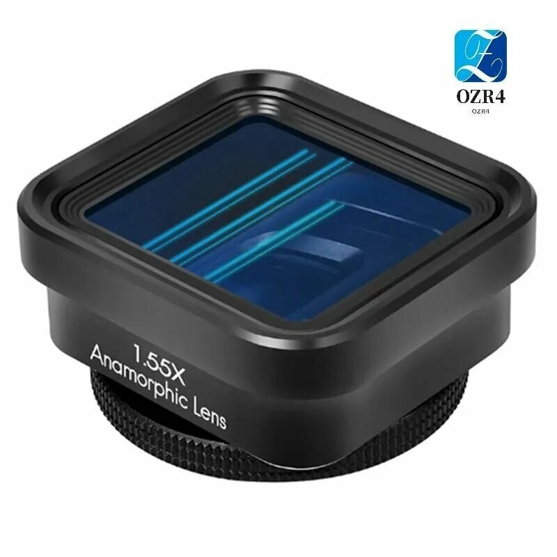 (G C K F) Кинообъектив совместим с мобильных телефонов 1,55X, широкоэкранный анаморфотный объектив, матовый видеообъектив Blu-Ray